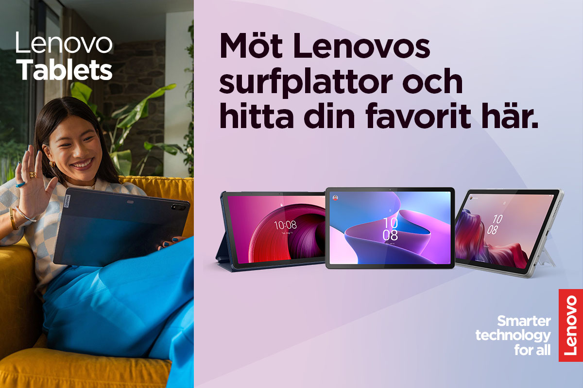 Möt Lenovos surfplattor - Power.se